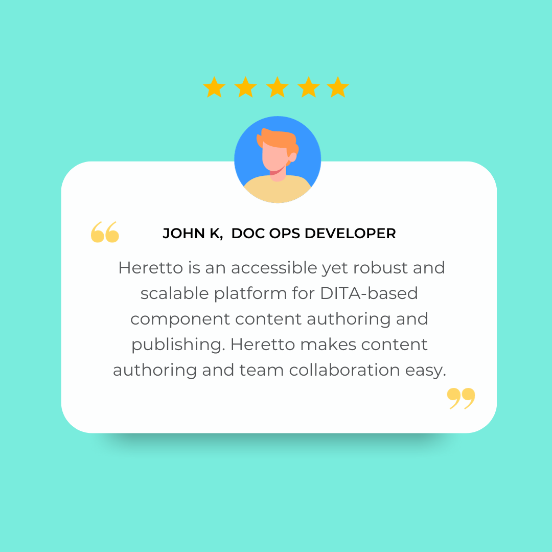 Learn more about Heretto CCMS